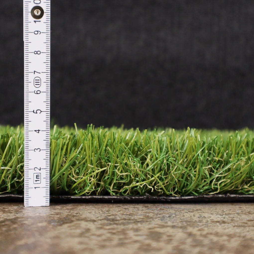 Europe Grass, Umělá tráva Rosalia, na míru, šíře 4m, zelená