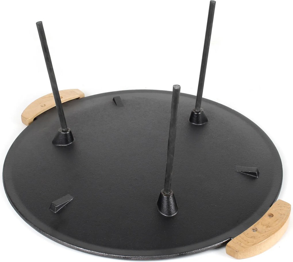 Grilovací rošt Wiltec – 44 cm, 20 cm, 32 cm, černá (62908)