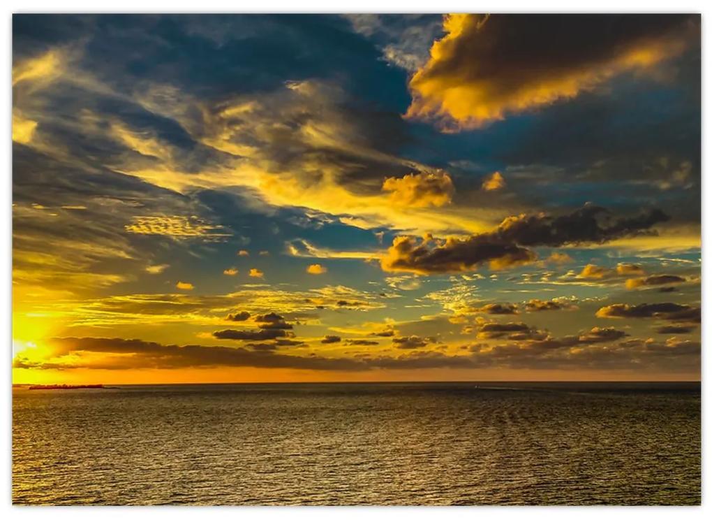 Západ slunce na moři (70x50 cm)