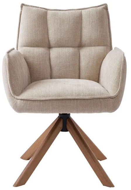 Designová otočná židle Callahan II len