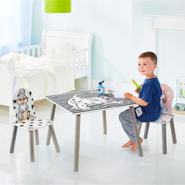 Dětský stůl a židle Princess Princezny 03