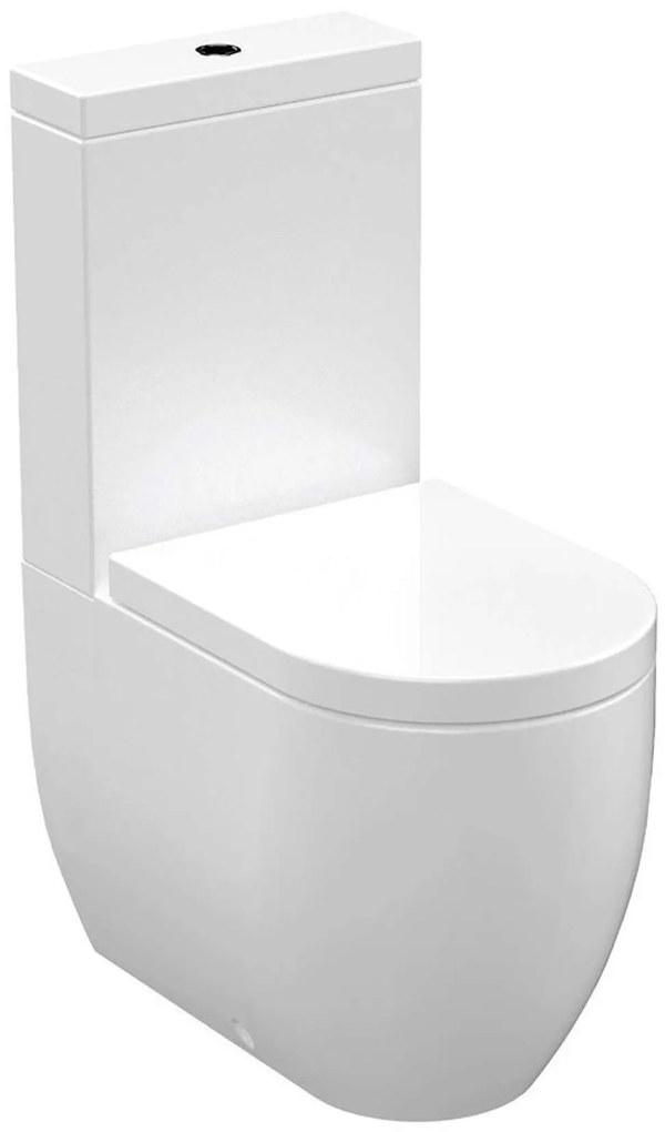 Sapho WC - WC kombi, vario odpad, bílá WCSET11-FLO