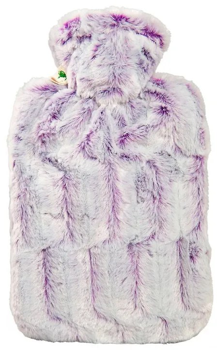 Termofor Hugo Frosch Classic s umělou kožešinou 1,8 l, fialová