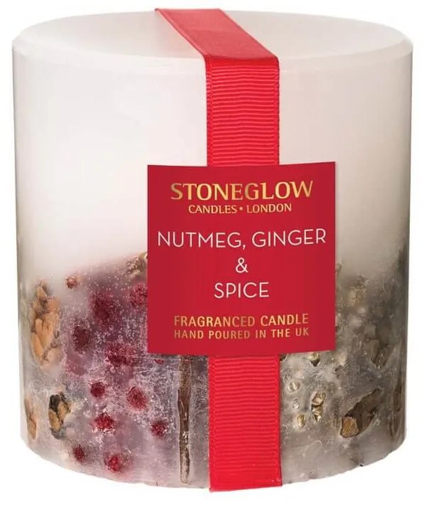 Vonná svíčka Muškátový oříšek a zázvor 470g - Stoneglow Candles