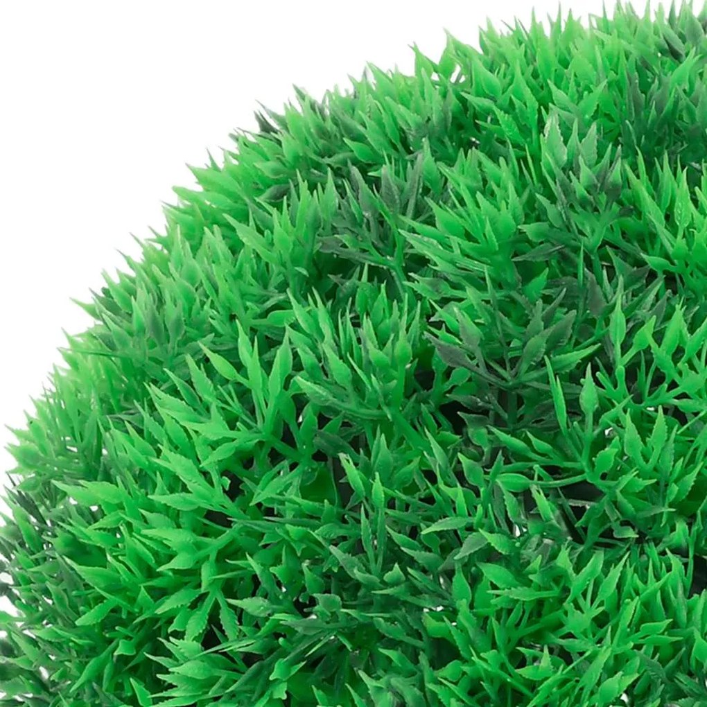 Umělé buxus koule s LED světly 2 ks zelené 22 cm 3335905