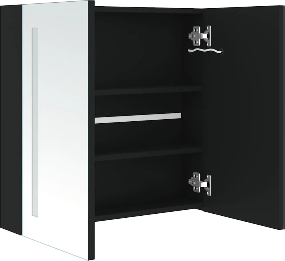 LED koupelnová skříňka se zrcadlem 62 x 14 x 60 cm 325542