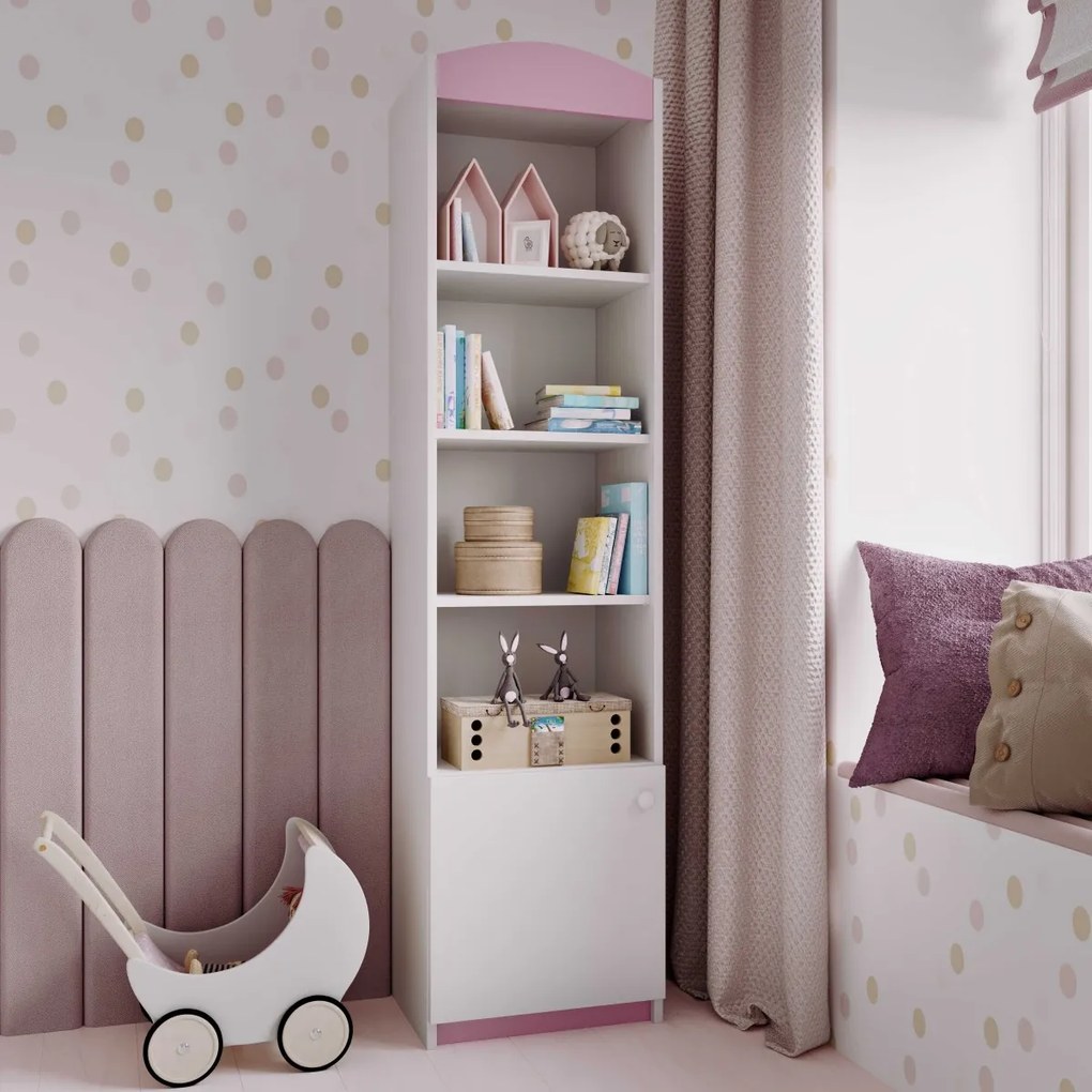 Dětský regál Babydreams 46 cm růžový