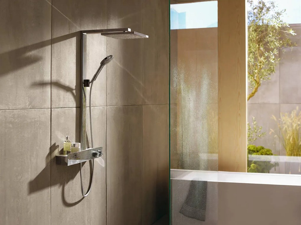 Hansgrohe Raindance E, Showerpipe 300 1jet s termostatem ShowerTablet 600, chromová, HAN-27363000