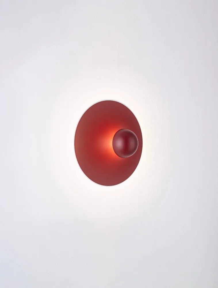 Vínové hliníkové LED nástěnné svítidlo Edem – Nova Luce