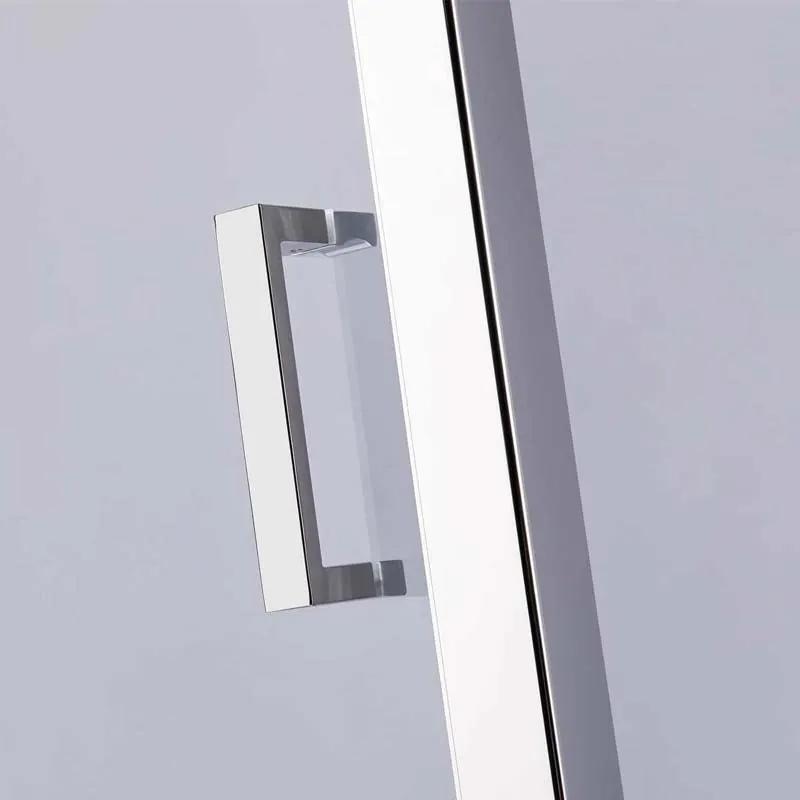 BPS-koupelny Obdélníkový sprchový kout HYD-OK103 90x80 chrom/transparent