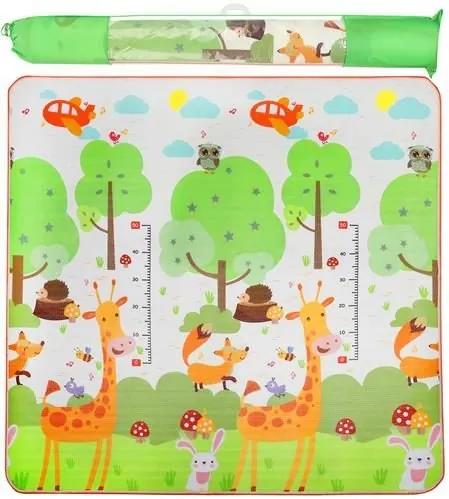 ISO 9104 Hrací pěnová podložka pro děti Žirafa 180x180 cm