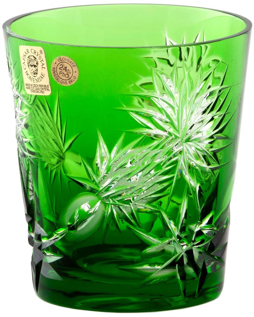 Sklenička Thistle, barva zelená, objem 250 ml
