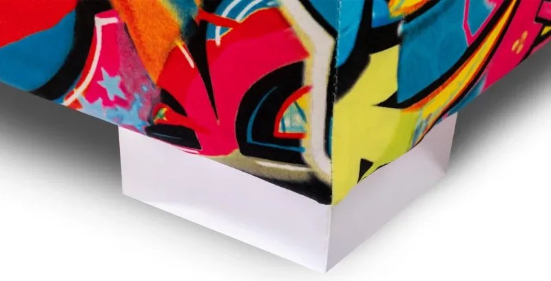 Čalouněná postel Viva Grafiti 02 200x90
