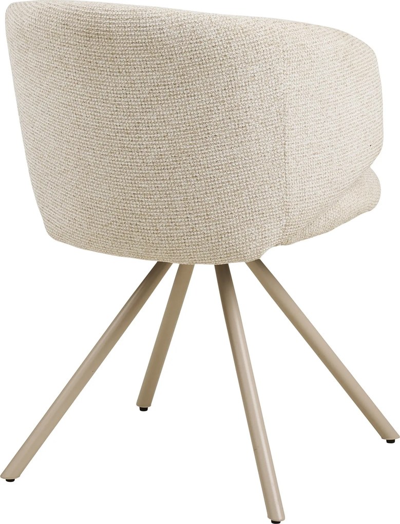House Nordic Otoční židle FULHAM světlá 1001440