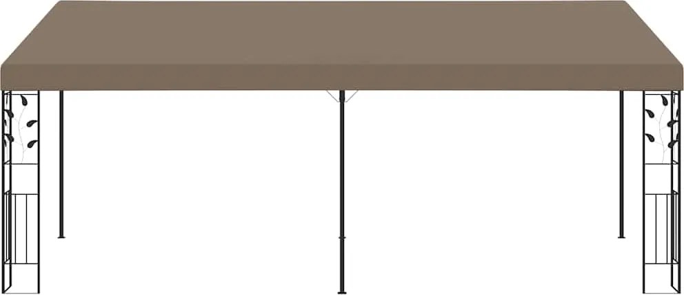 Altán ke zdi 6 x 3 x 2,5 m taupe 312267