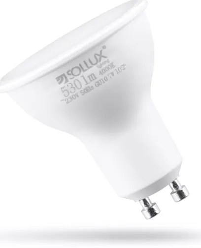 LED žárovka GU10 4000k 7w 530lm