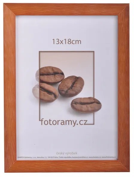 Dřevěný fotorámeček DR004 20x30 walnut KARPEX