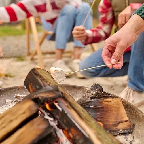 Zahradní ohniště s madly - 60 cm