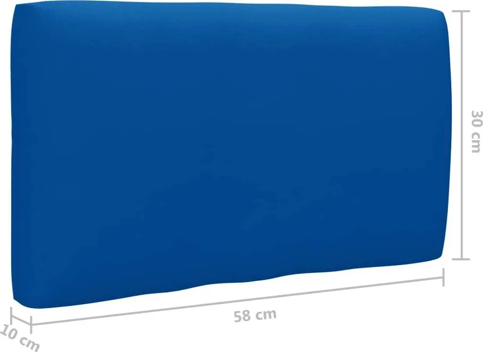 vidaXL 6díln zahradní souprava z palet s poduškami borovice [3066982] Barva: Červená, Barva dřeva: Šedá