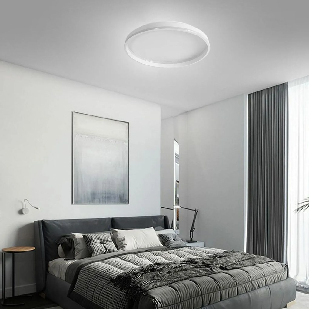 Toolight Toolight, LED stropní svítidlo 40cm, 22W, APP1462, bílá, OSW-07982