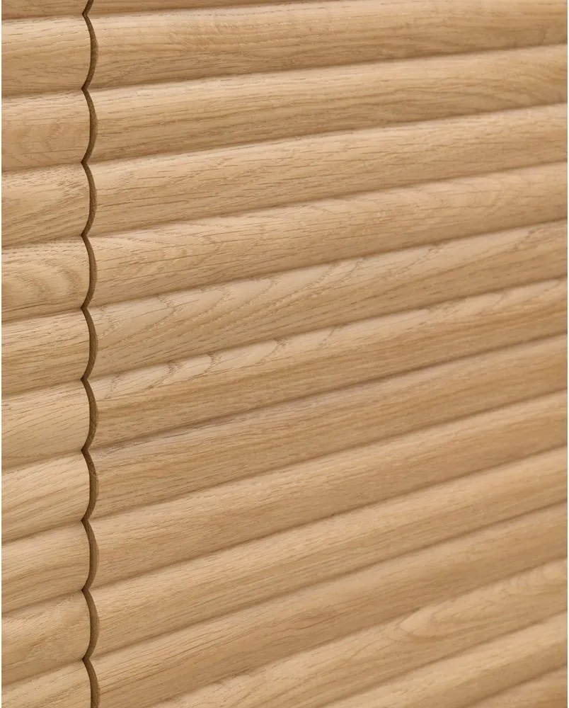 Skříňka v dekoru dubu v přírodní barvě 104,5x144x40 cm Lenon – Kave Home