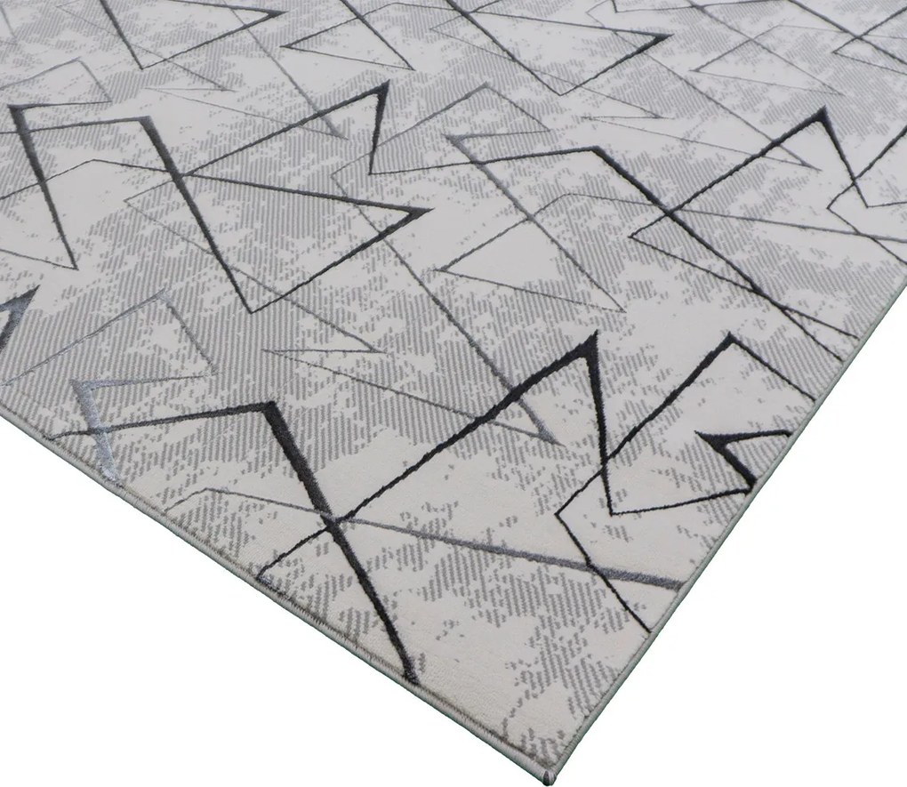 BE Koberec Esprit 3608 GREY - šedý obdélníkový Rozměr: 60x100 cm