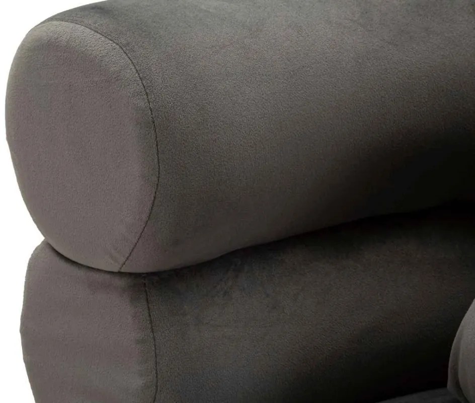 Designové křeslo Harmony šedé