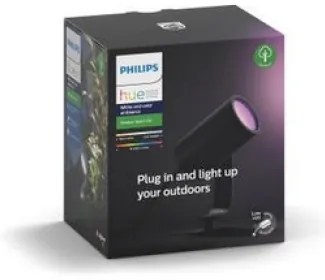 Venkovní spotové zemní/nástěnné svítidlo Philips Hue Lily 17428/30/P7 2200K-6500K RGB