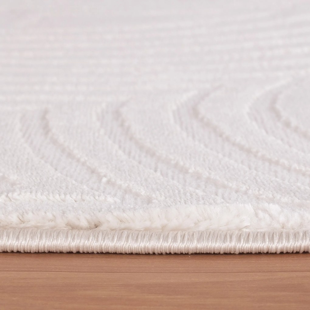 Ayyildiz, Kusový koberec Sahara 1113 Cream, 80x150, bílá, obývací pokoj