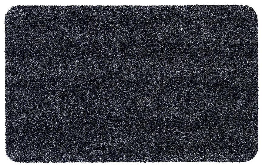 Modrá vnitřní čistící pratelná vstupní rohož FLOMA Majestic - 60 x 100 x 0,6 cm