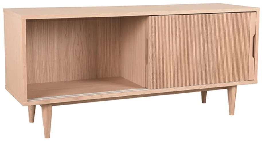 LABEL51 dřevěný TV stolek JULE 60x130 cm světlý ME-70.032