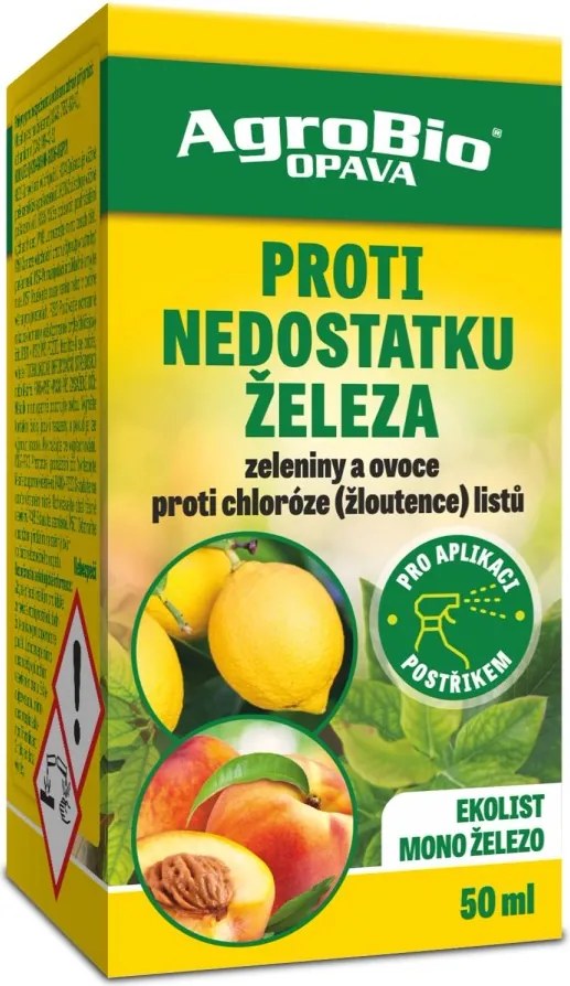 AgroBio Opava Hnojivo se zvýšeným obsahem železa HARMONIE 50 ml