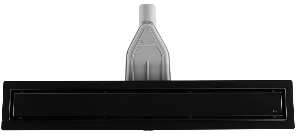Rea NEOX Superflow, odtokový sprchový žlab 60 cm, černá matná, REA-G7805