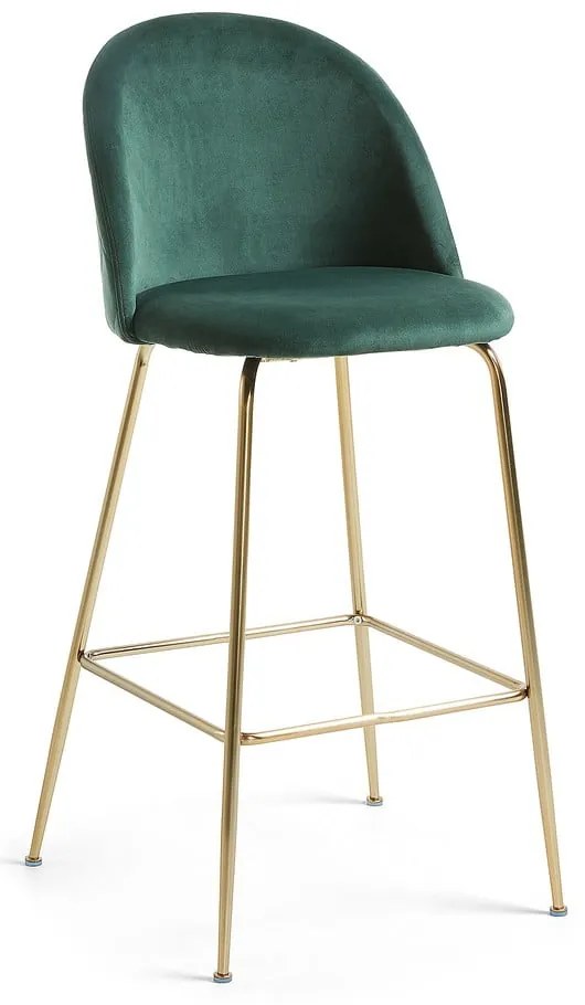 Zelená barová židle Kave Home Mystere