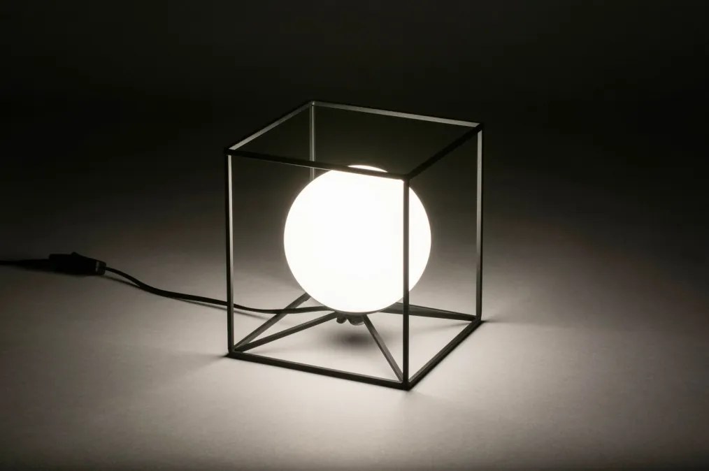Stolní designová lampa Industry Fox Black Big