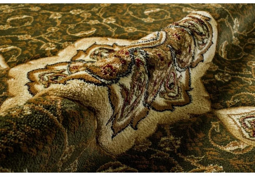 Kusový koberec klasický vzor 2 zelený ovál 160x220cm
