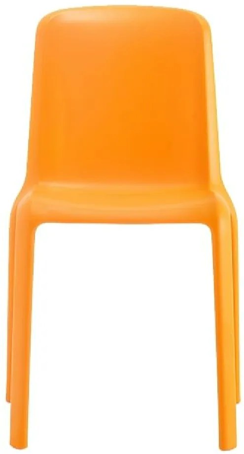 PEDRALI - Židle SNOW 300 DS - oranžová