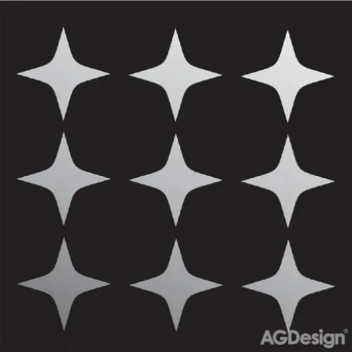 AG Design ZRCADLO HVĚZDY 85 x 65 cm, M 2025