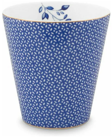 Pip Studio Royal tiles hrnek bez ucha 270ml, modro-bílý