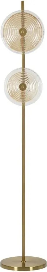 Stojací lampa Venice 168 cm zlatá