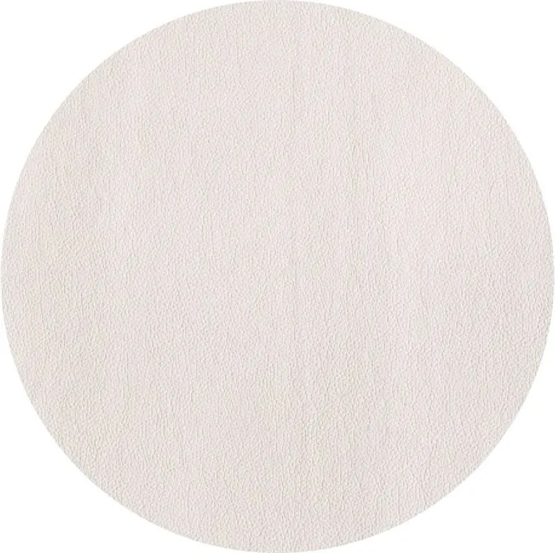 Prostírání Asa Selection kulaté bílé (imitace kůže) 38 cm