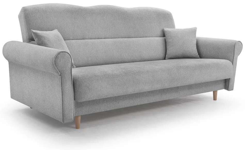 IDZ Rozkládací pohovka LOFT III/KAROLINA 216 cm Barva látky: Světle růžová (Avra 10)