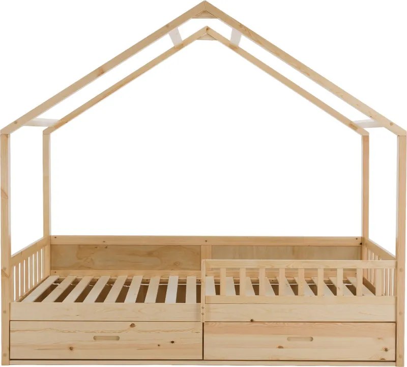 Postel Montessori BIANKA, 90x200, masiv přírodní Kondela 0000396818