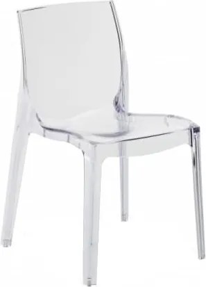 SitBe Židle Simple Chair, transparentní