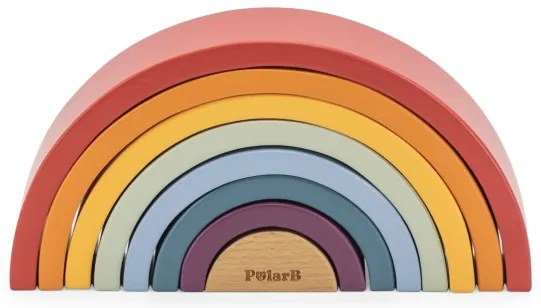 Montessori dřevěná duha Viga 44220 PolarB