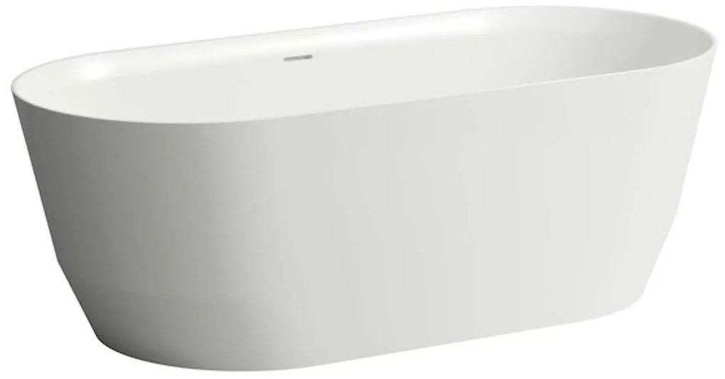 Laufen Pro - Volně stojící vana 165x75x55 cm, s odtokovou soupravou, bílá H2399520000001