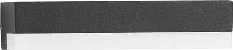 NV 9492560 Venkovní nástěnné svítidlo PURE antracitový hliník a matný akryl LED 6W 3000K 220-240V 103st. IP65 - NOVA LUCE