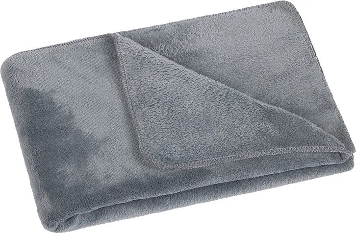 Bellatex Přikrývka Korall micro Šedá 75x100 cm