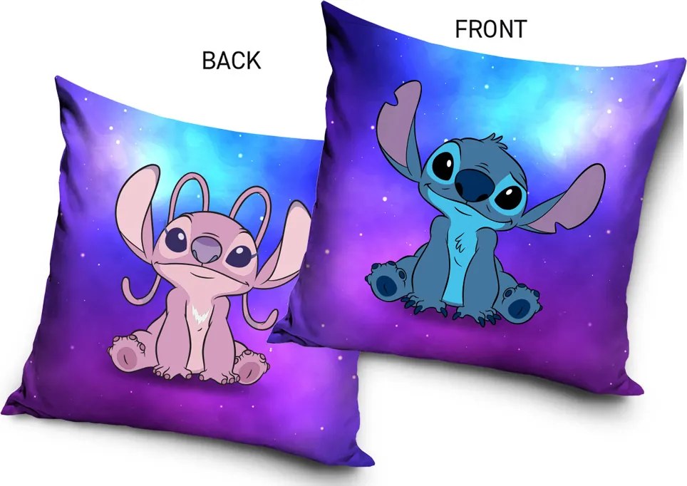 Velurový polštář Lilo a Stitch Snění pod Hvězdami