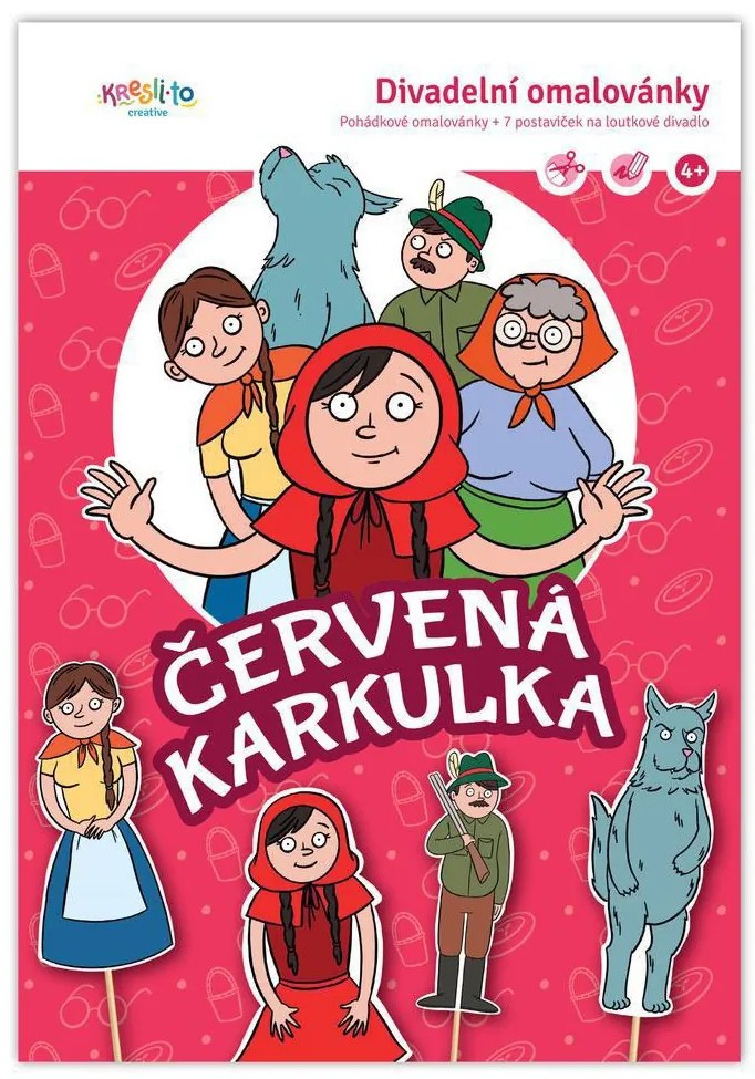 Kresli.to Divadelní omalovánky - Červená Karkulka